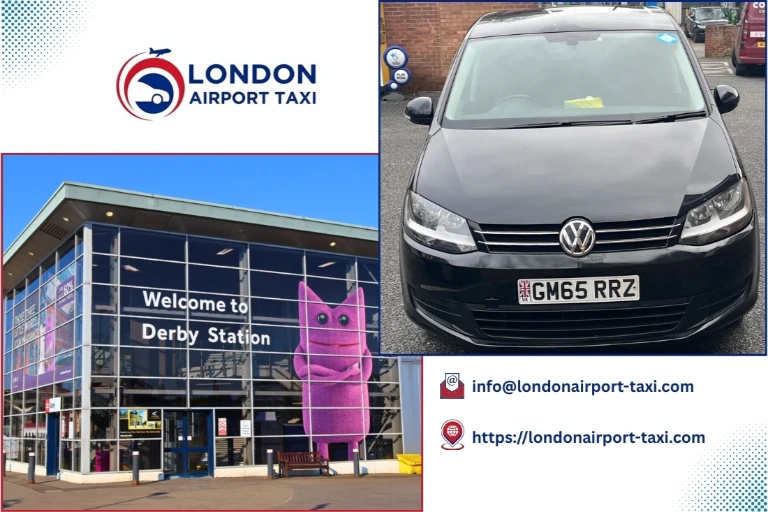 Luton Airport to Derby Taxi | Fixed Fare £135 | 24/7